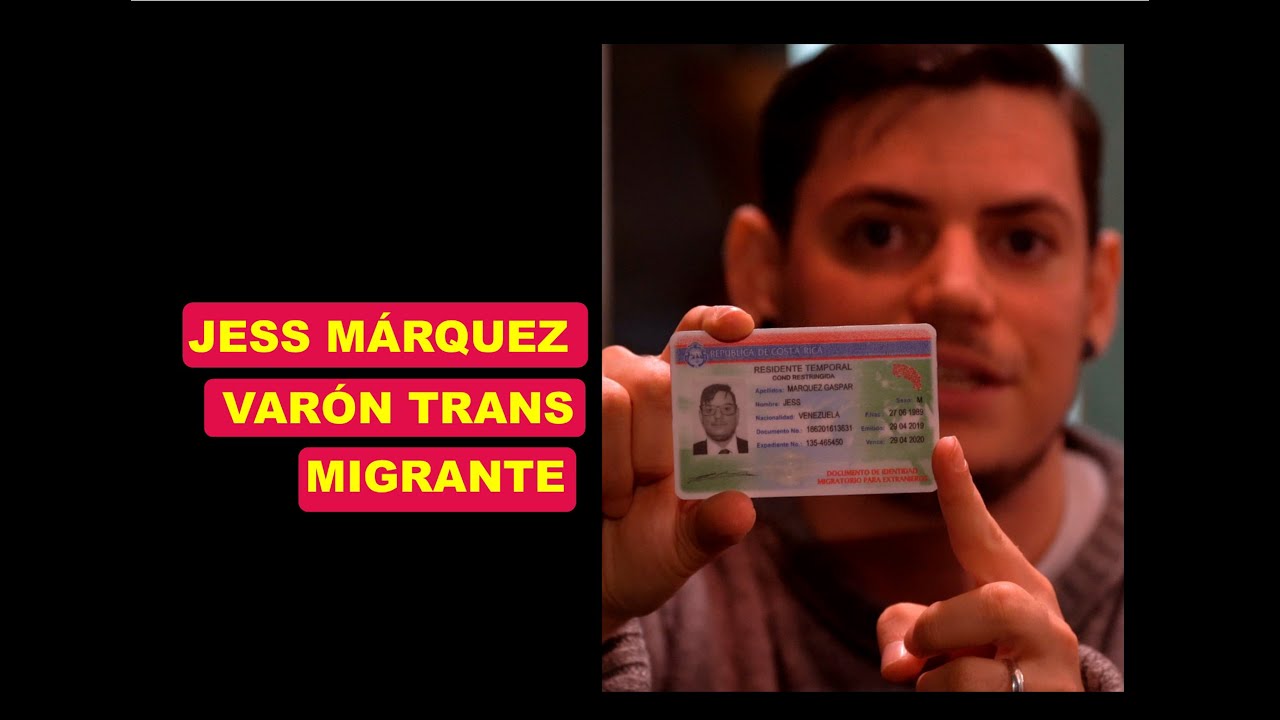 Jess Márquez varón trans logra el documento con su género autopercibido ...