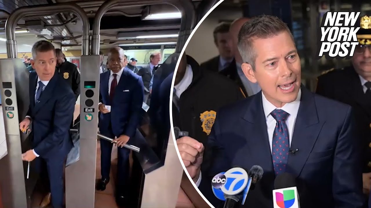 Duffy says DOGE can help MTA cut ‘fraud, waste and abuse’ as he rides ...