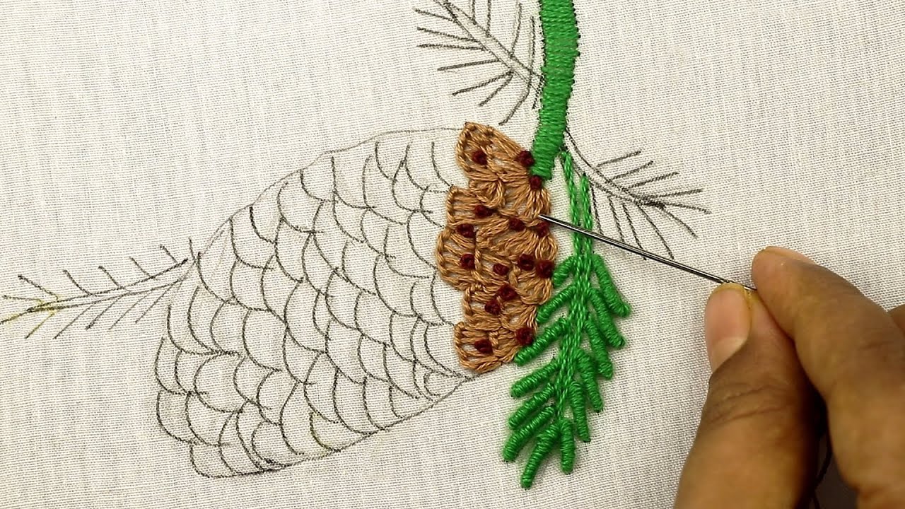 very easy but creative fruits embroidery designs - amazing hand ...