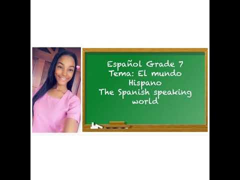 Grade 7- Spanish Speaking Countries and Capitals - YouTube