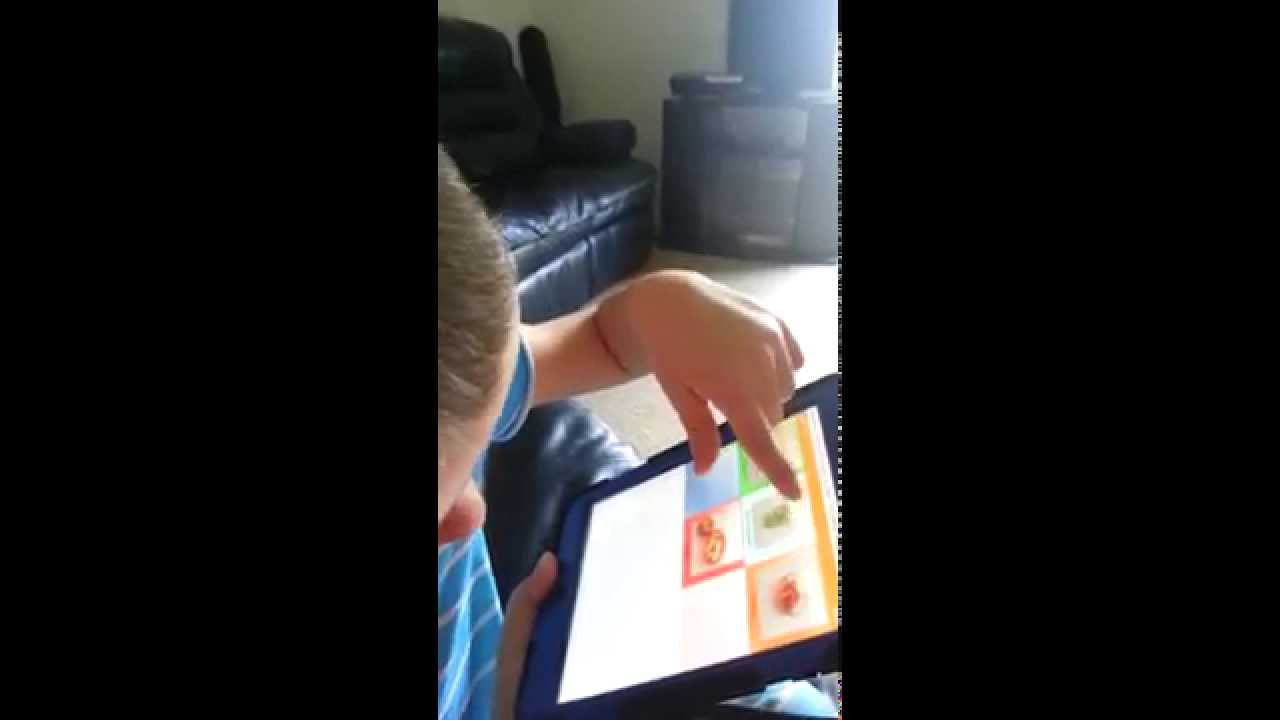 Nathan using TouchChat HD - YouTube