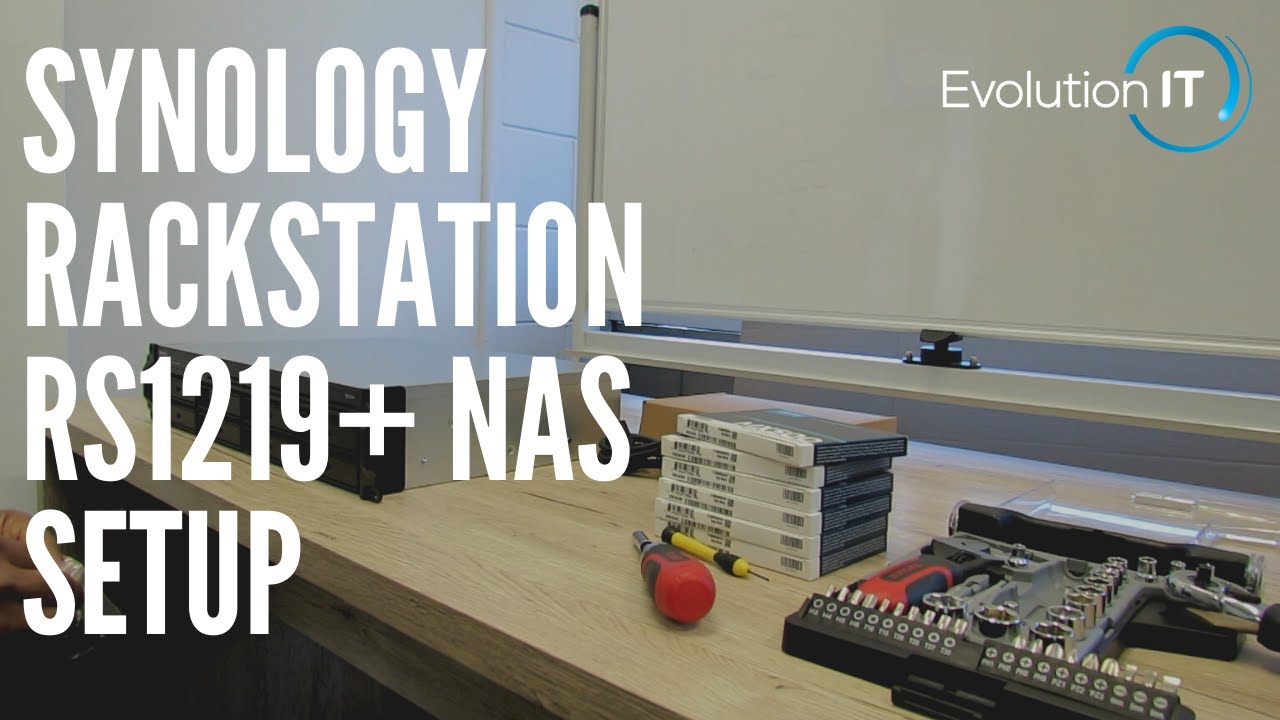 Synology RackStation RS1219+ NAS Setup - YouTube