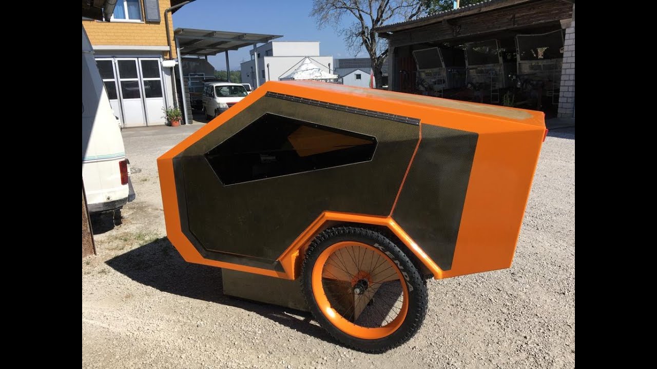 World´s most beautiful bicycle caravan DIY Made in Switzerland, Fahrrad ...