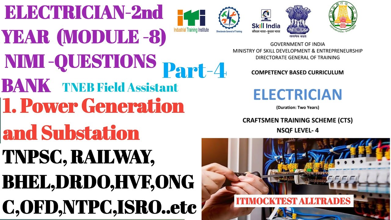 Power Generation & Substation | Important Question Answer | TNEB FIELD ...