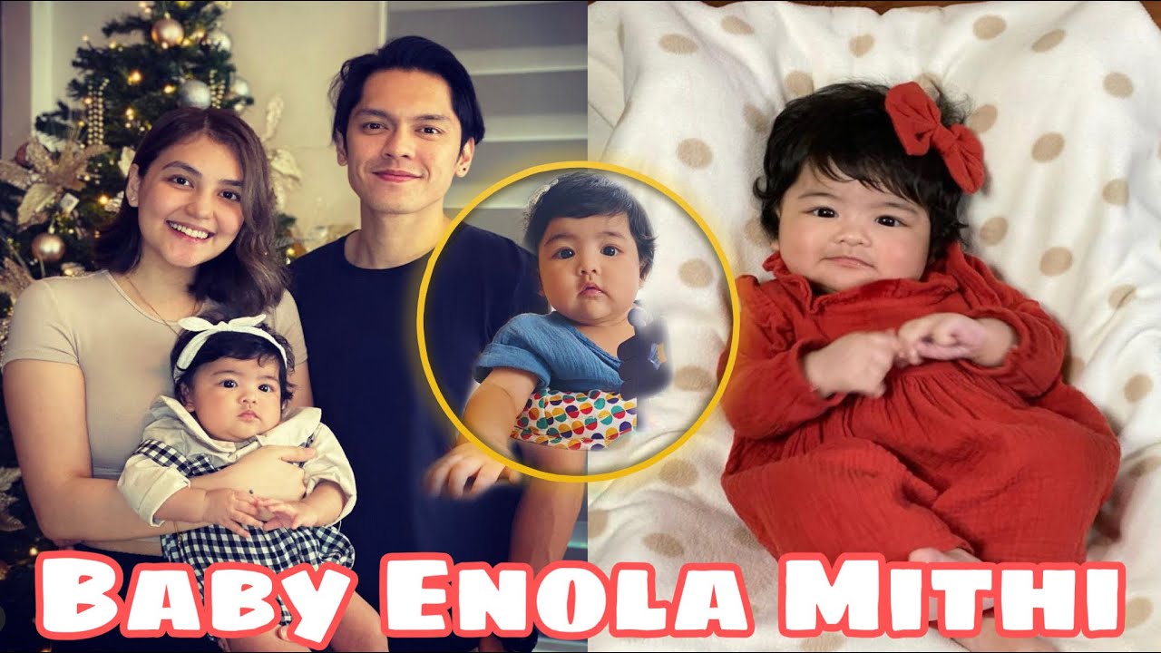 Carlo Aquino’s daughter Enola Mithi ang laki laki na at sobrang ...