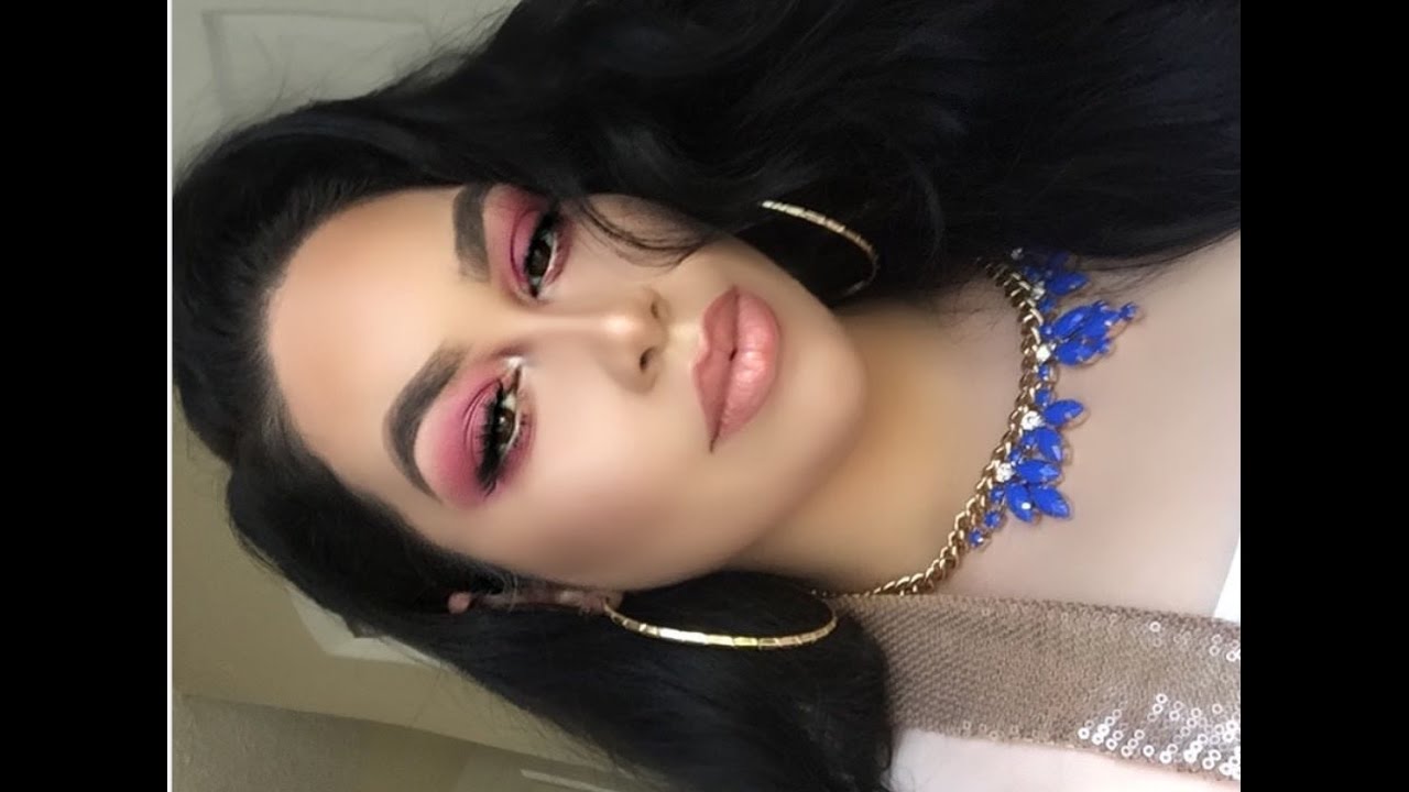 Pink Spring Time Makeup Tutorial { NaturallyBeautiful } - YouTube