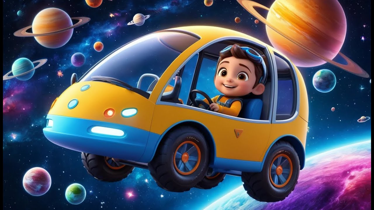 The Wheels on the Space Bus | Zoom Through the Stars with This Space ...