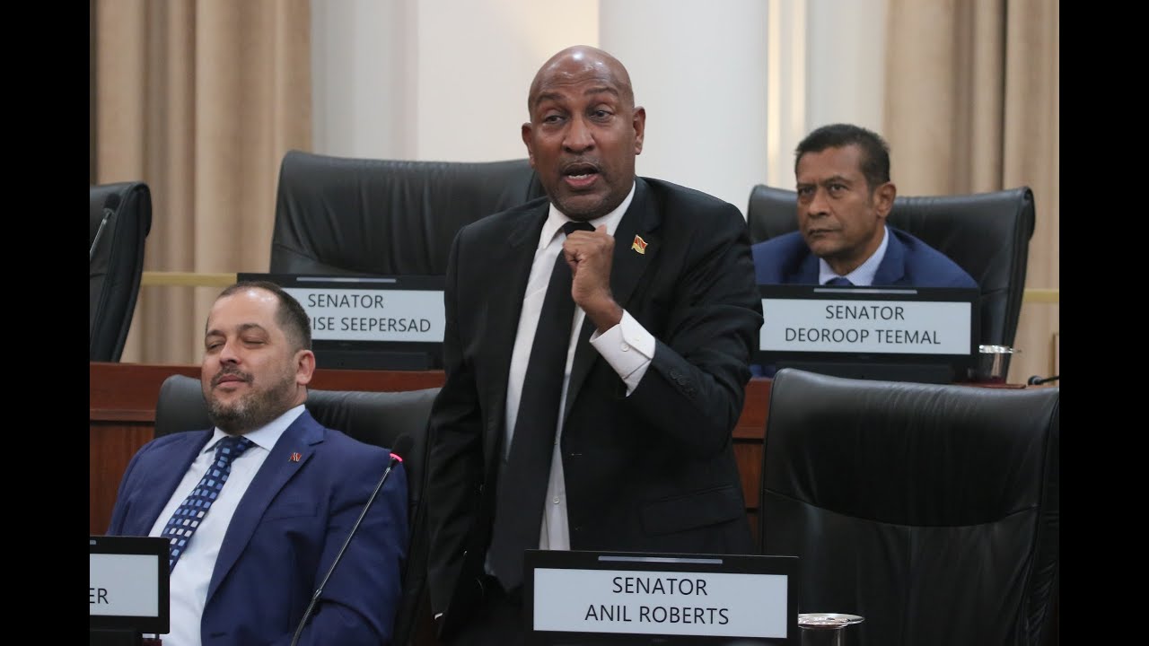 Senator Anil Roberts: Senate Contribution July 3rd 2024 - YouTube