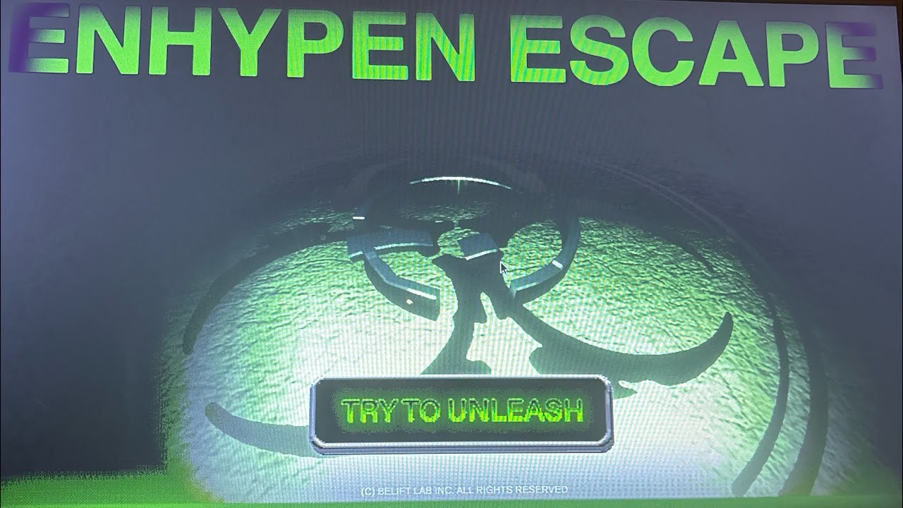 Enhypen Escape Gameplay [Sunoo Ver.] - No Commentary - YouTube