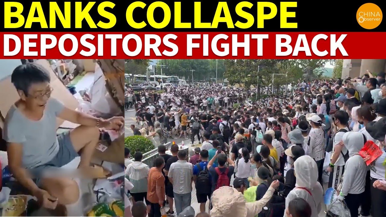 China's Banks Collapse, Freezing Deposits and Forcing Desperate Account ...