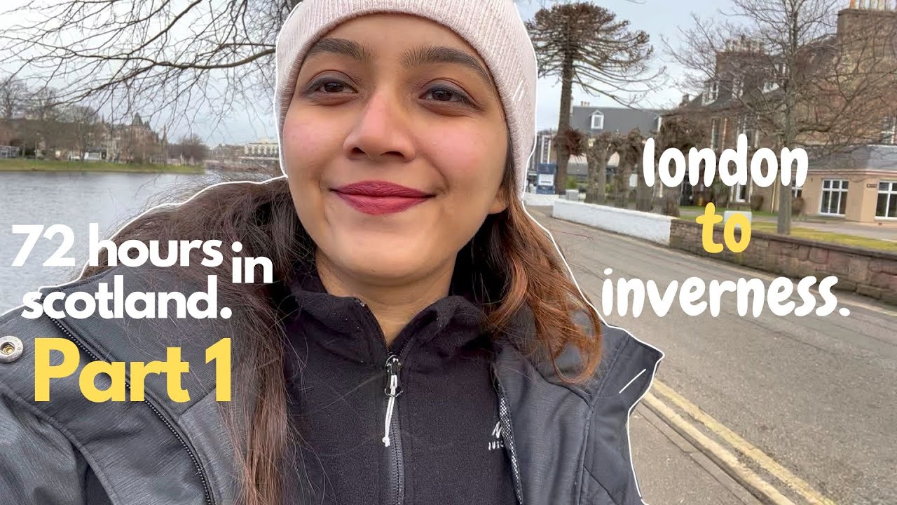 Scotland Vlog | Part 1| London to Inverness | A ride through the ...