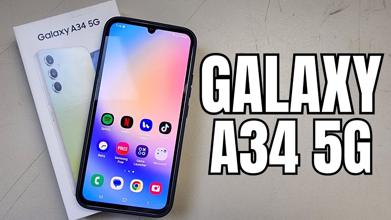 Samsung Galaxy A34 5G (Revision en Español) - YouTube