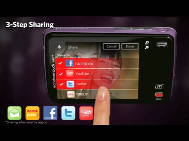 KODAK EASYSHARE TOUCH M577 Digital Camera (2 Minutes Demo)