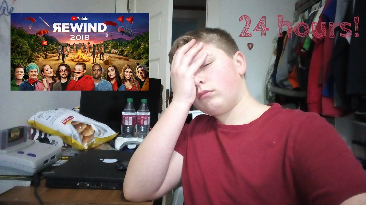 WATCHING YT REWIND 2018 FOR 24 HOURS! (Fail) - YouTube