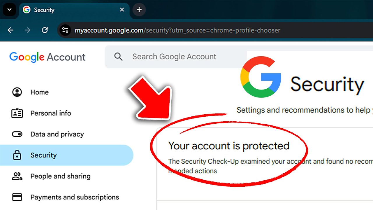 Best Tips to Secure Your Google Account on PC - YouTube