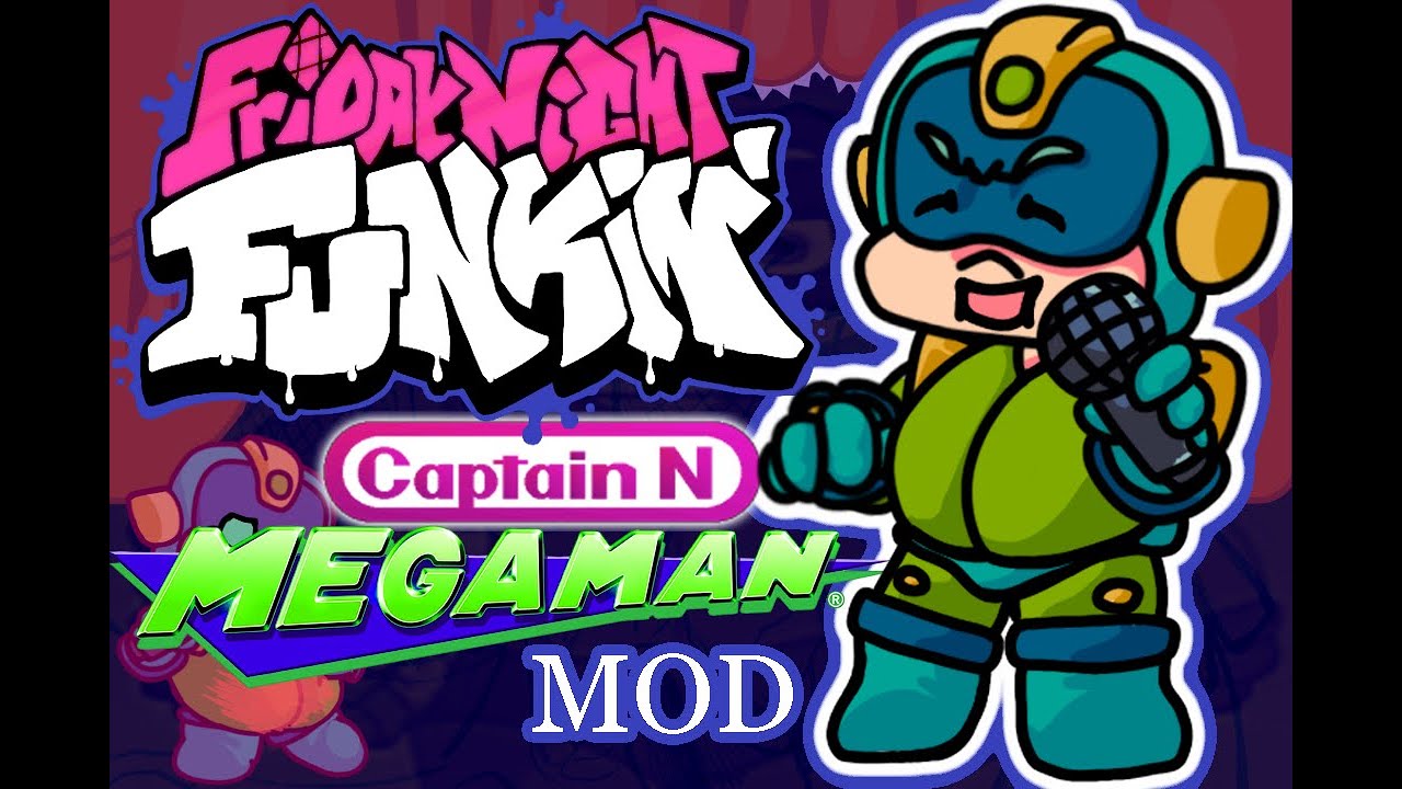 FNF Mod Showcase - Captain N Mega Man - YouTube