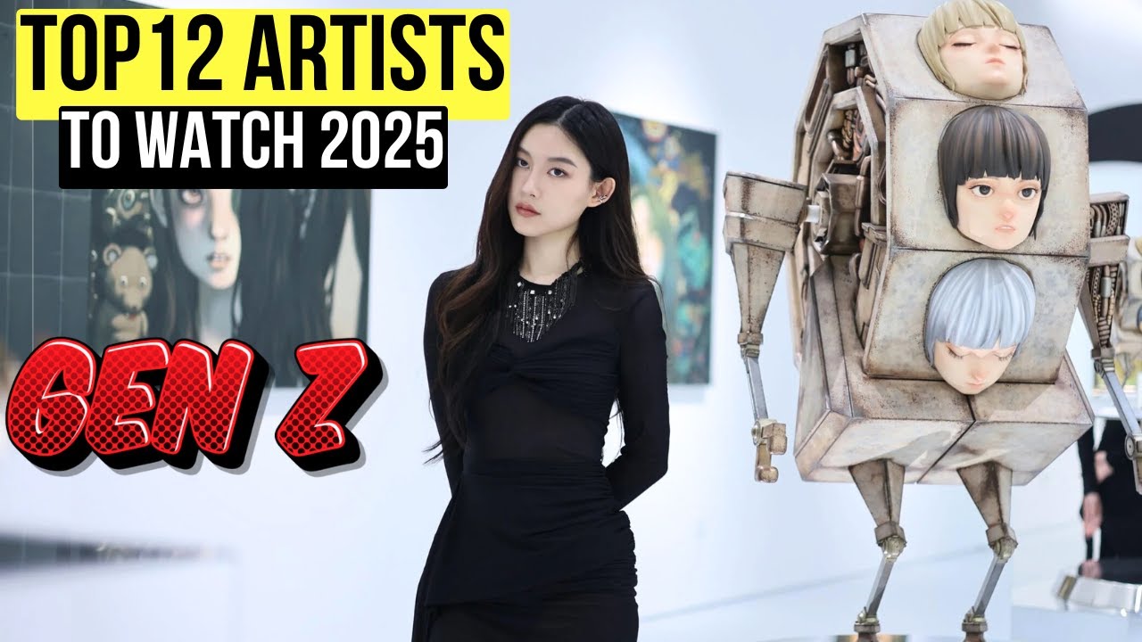 TOP 12 GEN Z UNDER 30 ARTISTS YOU NEED TO KNOW - YouTube
