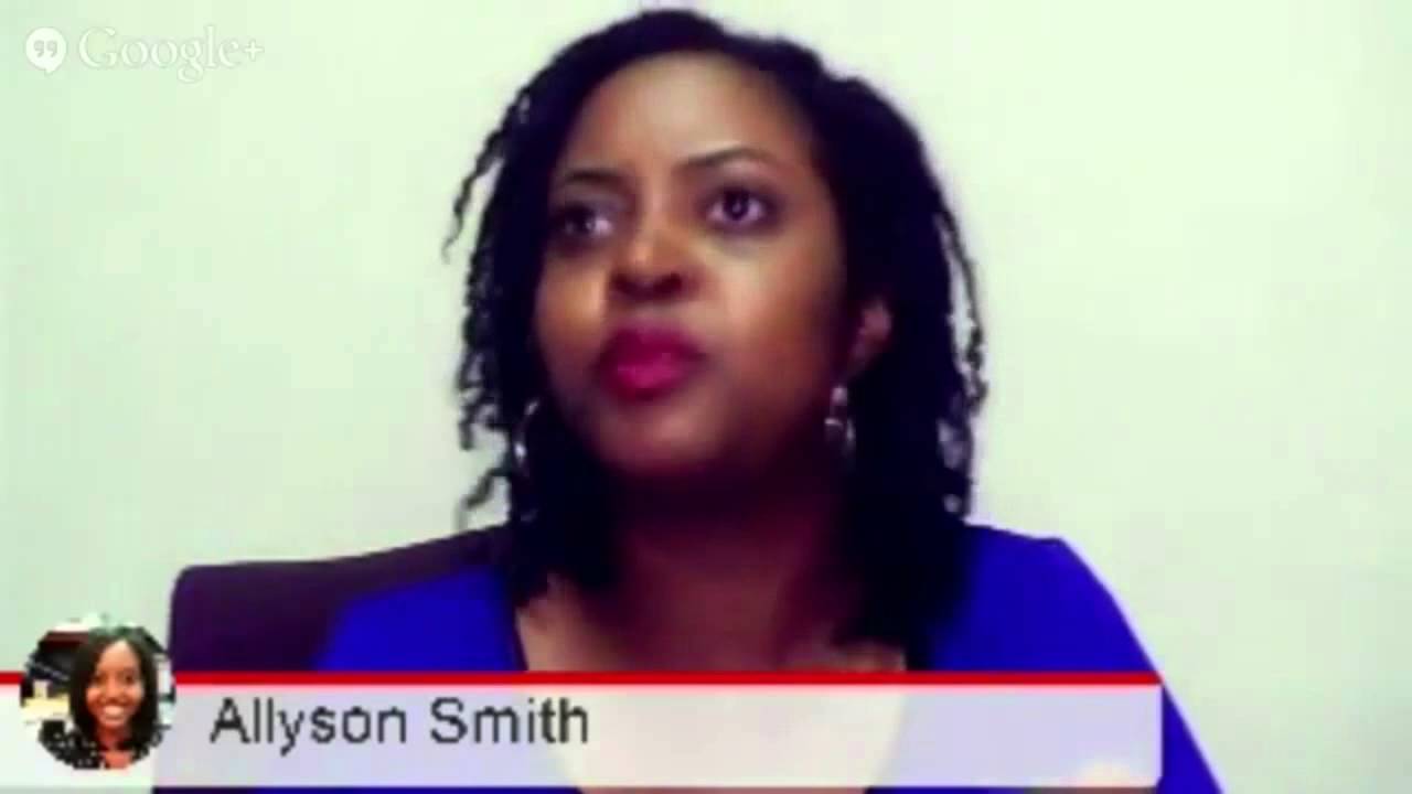 Allyson Felecia Smith "Speaks her mind and her heart" on Front Row Conversations Part 2 of 4 ...