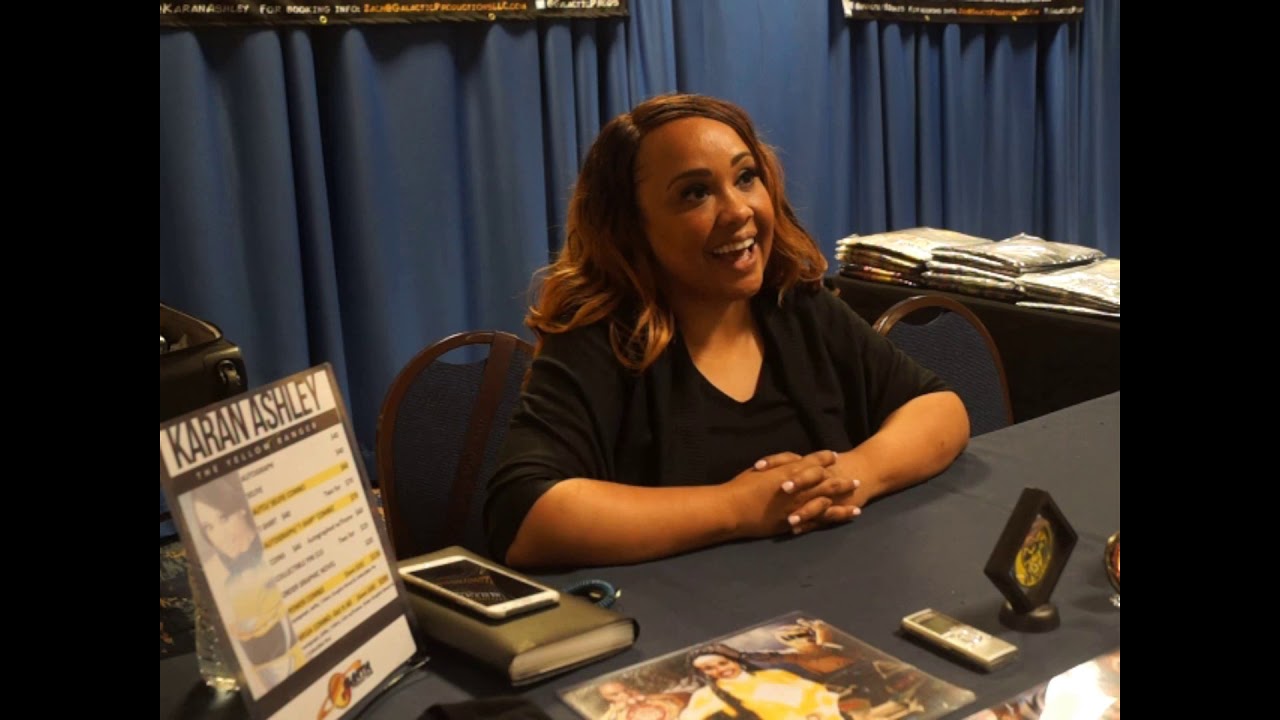 Yellow Mighty Morphin Power Ranger Karan Ashley Talks RangerStop & Pop ...