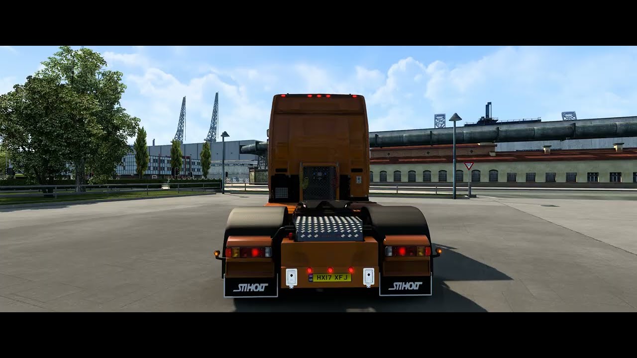 Scania Number plate lights - YouTube