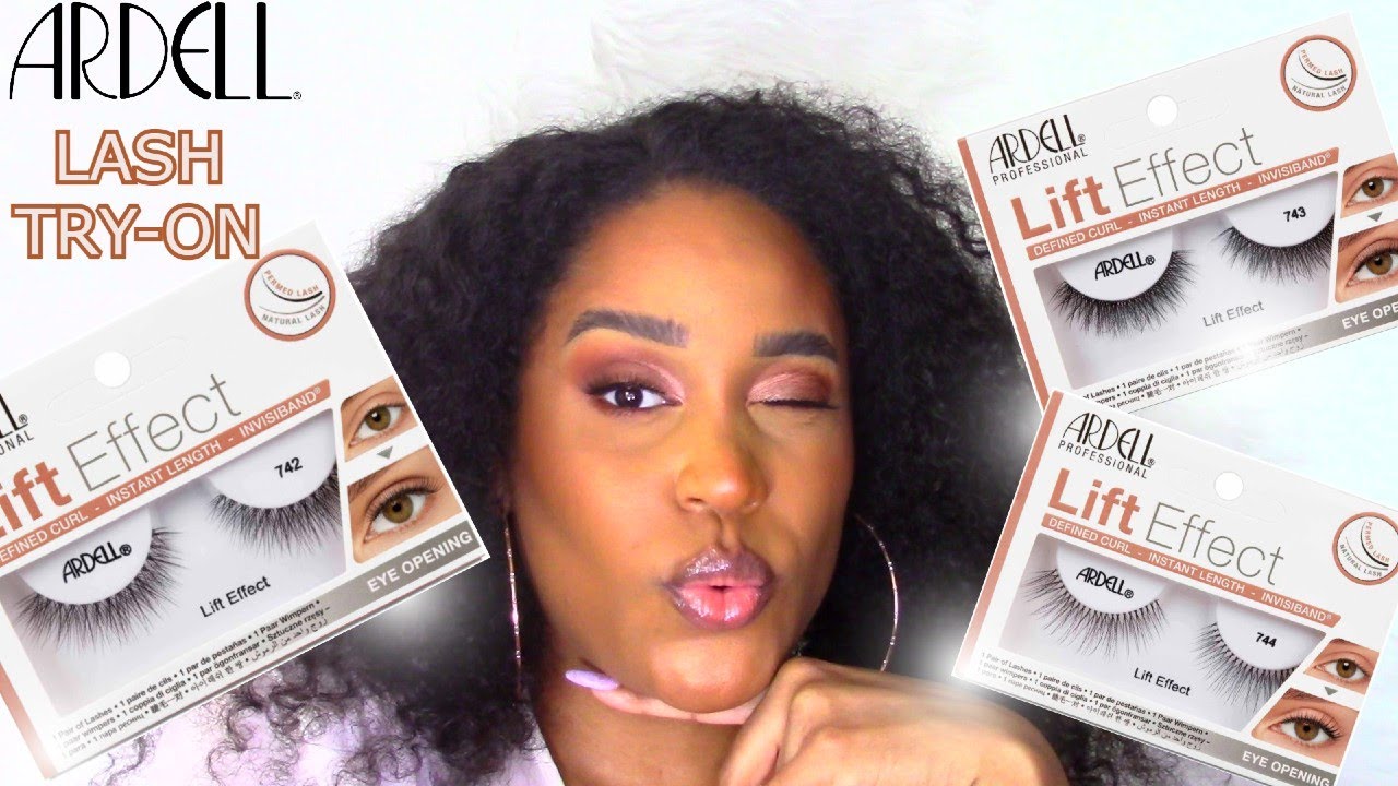 ARDELL l LIFT EFFECT LASHES l HAUL TRY-ON l NelleDoingThings! - YouTube