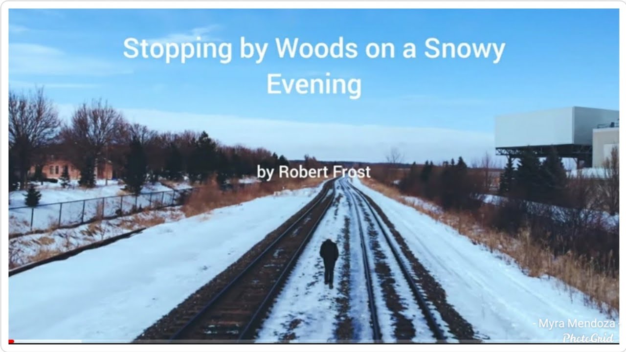 Cold Winter Snow (Stopping by Woods on a Snowy Evening) - YouTube