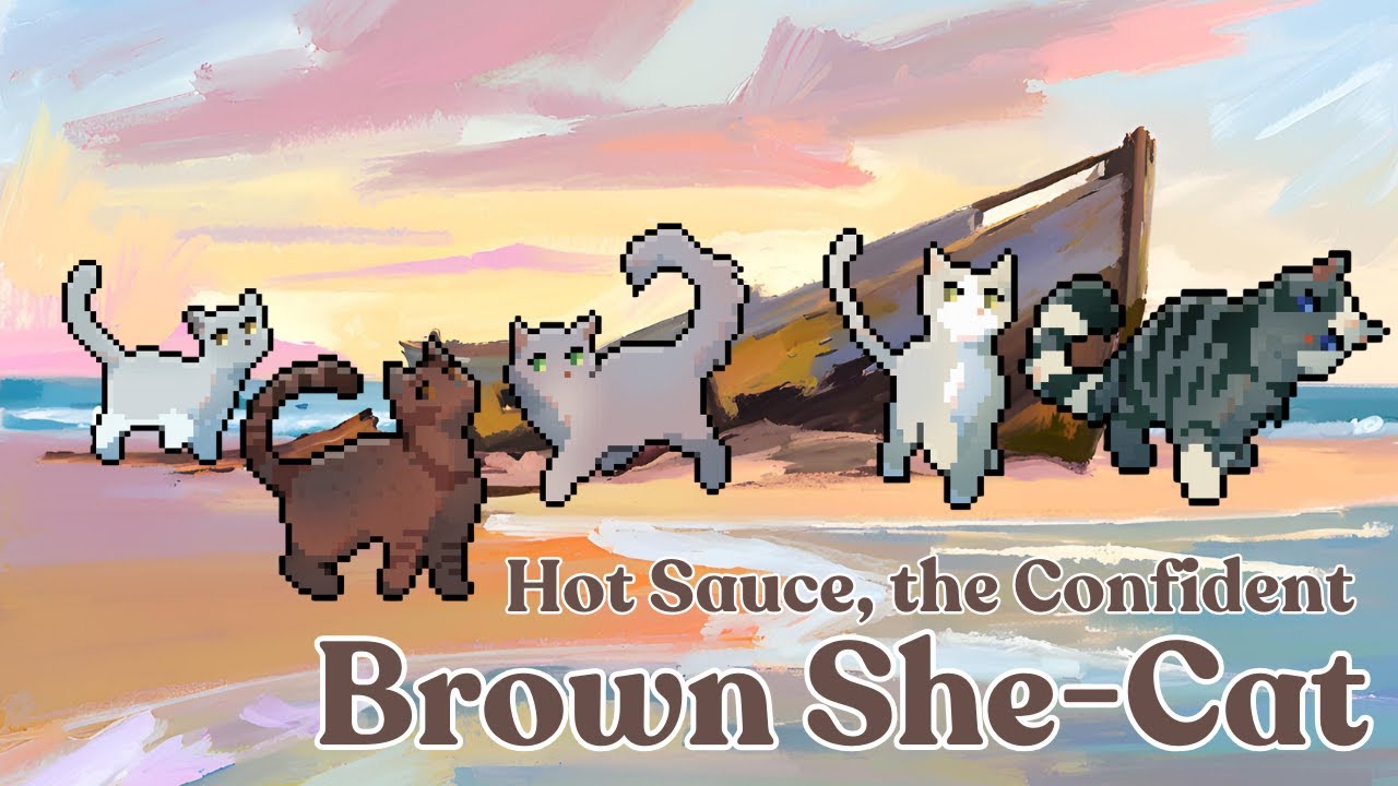 ClanGen | Hot Sauce, the Confident Brown She-Cat 🐈 - YouTube