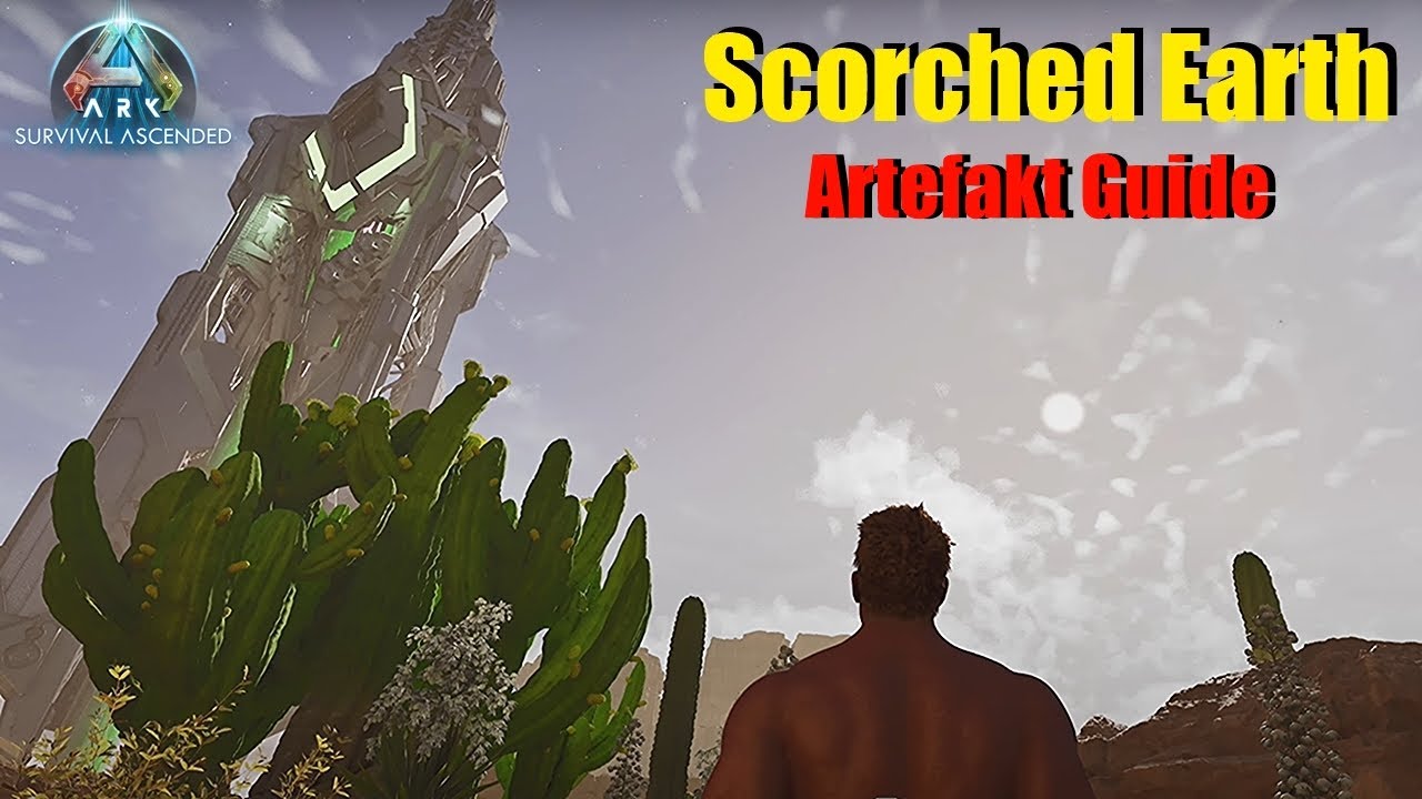ASA Scorched Earth alle Artefakte - Ark Ascended **(German)** - YouTube