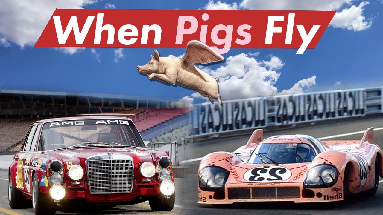 How Two Pigs Changed the World (AMG Red Pig and Porsche Pink Pig) - YouTube