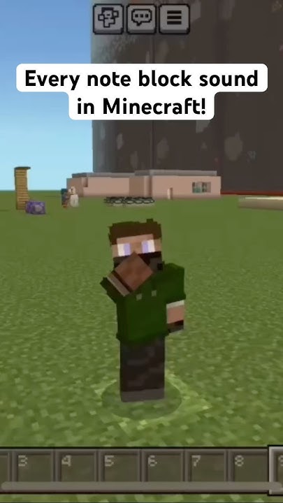 Every Minecraft Note Block Sound! #minecraft #music #creative - YouTube