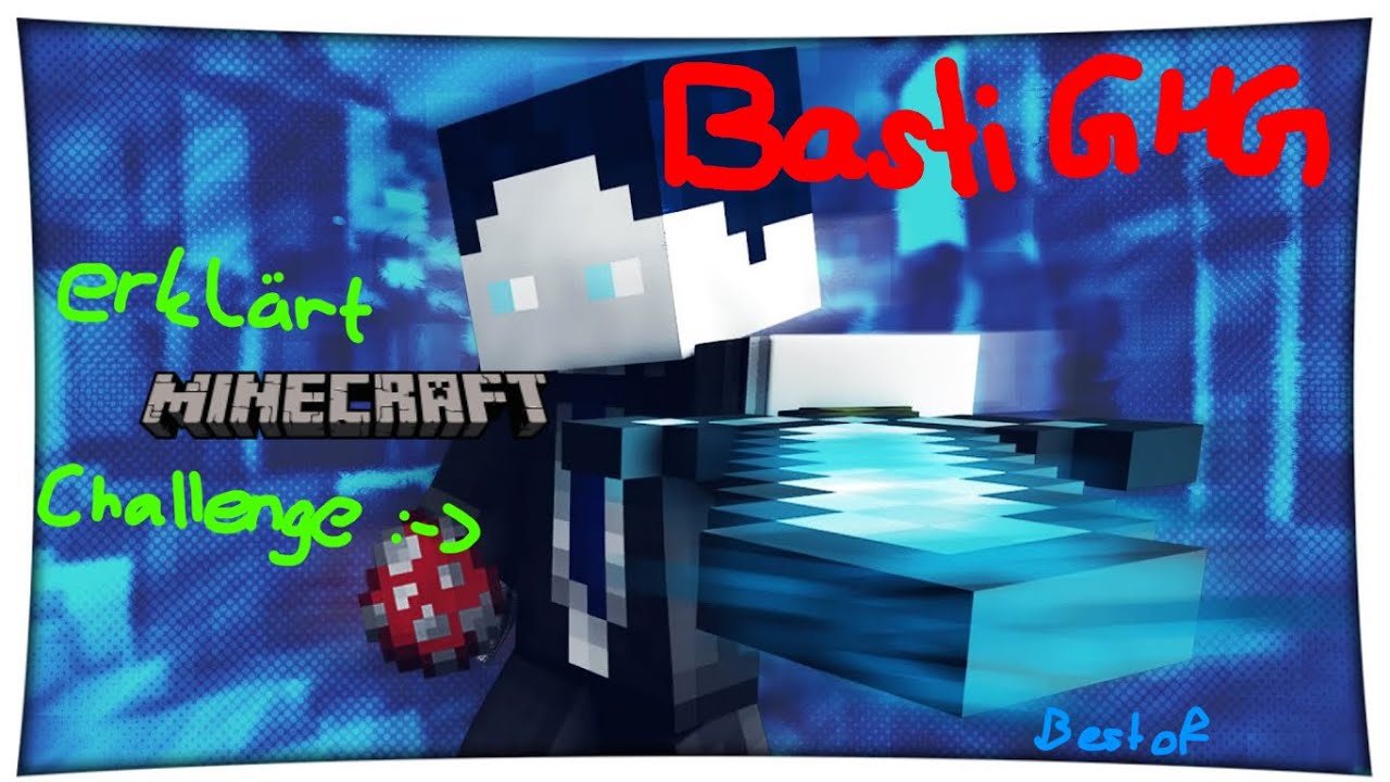 BastiGHG erklärt Minecraft Challenge - YouTube
