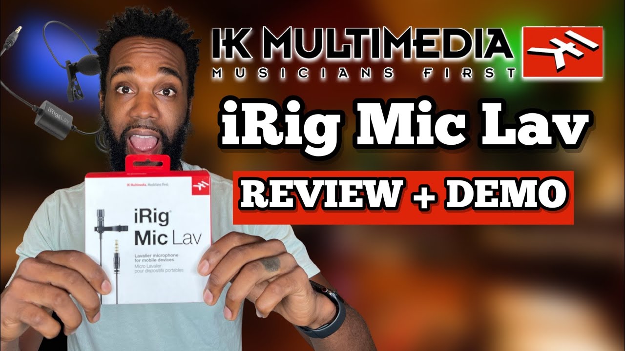 IK Multimedia iRig Mic Lav Lapel Microphone Review + Demo - YouTube