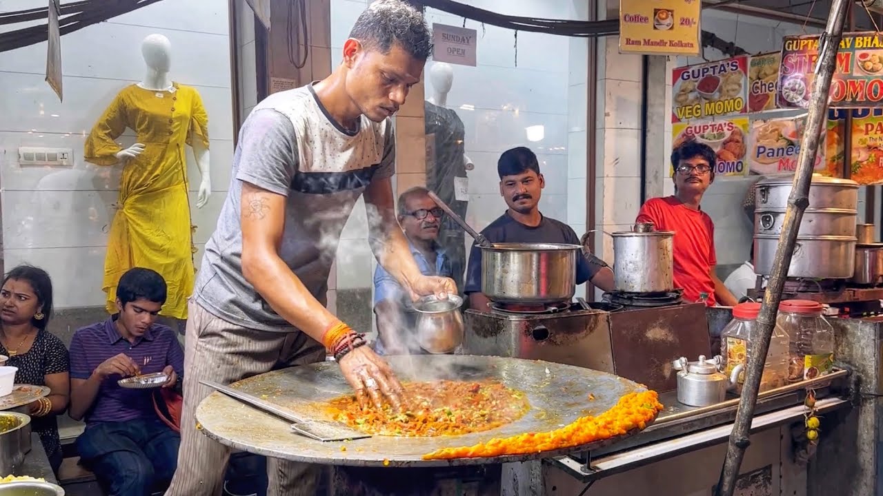 Special Dry Fruit Pav Bhaji of Kolkata|Bura Bazaar Street Food| - YouTube