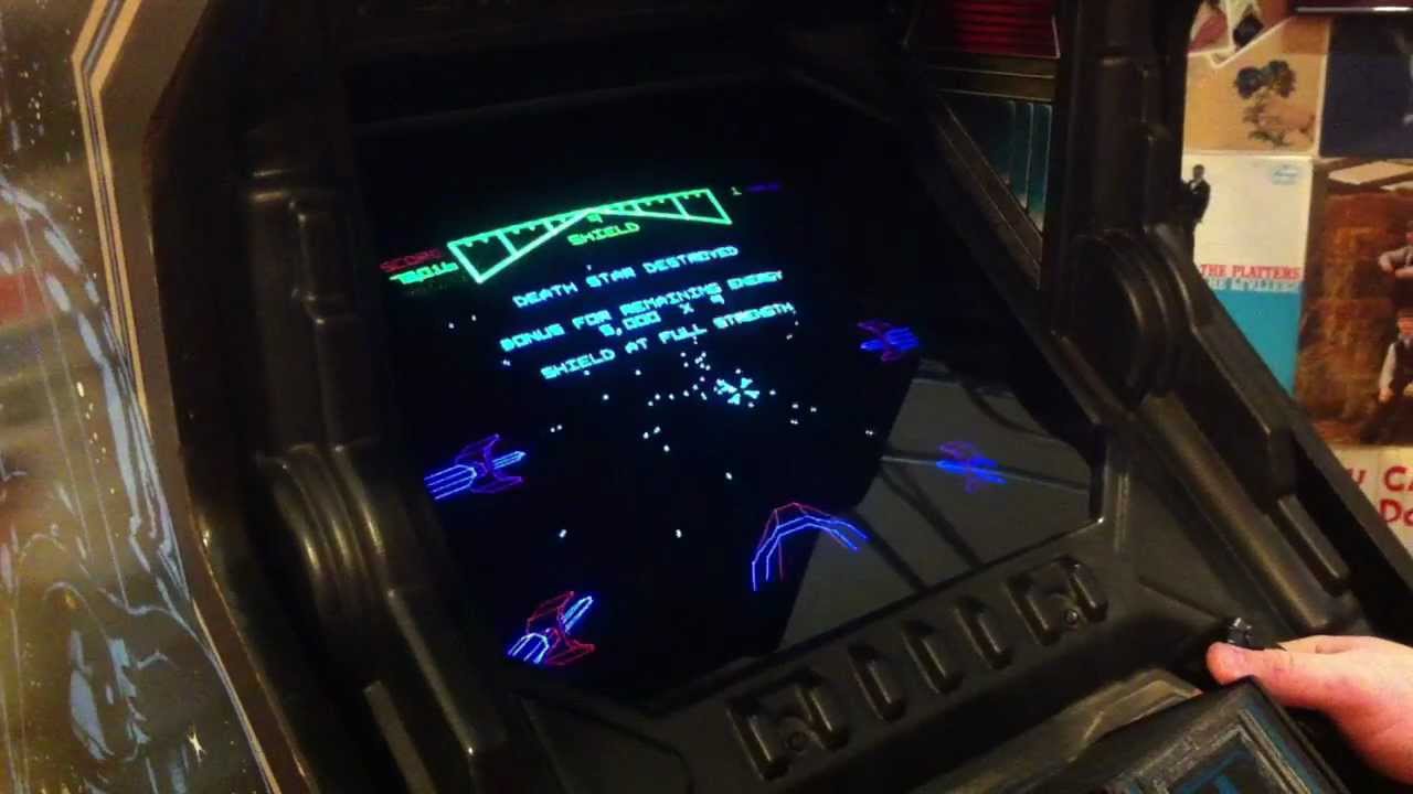 Atari Star Wars Arcade 1983 - Color Vector Graphics - YouTube