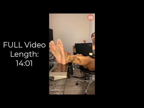 Nich Ebony Flip Flops, Big Soles & Self Worship (12) [PREVIEW]