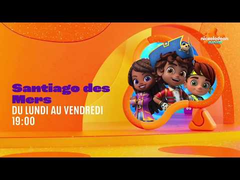 Nickelodeon Junior France - Santiago of the Seas - New Episodes Promo (June/July 2026)