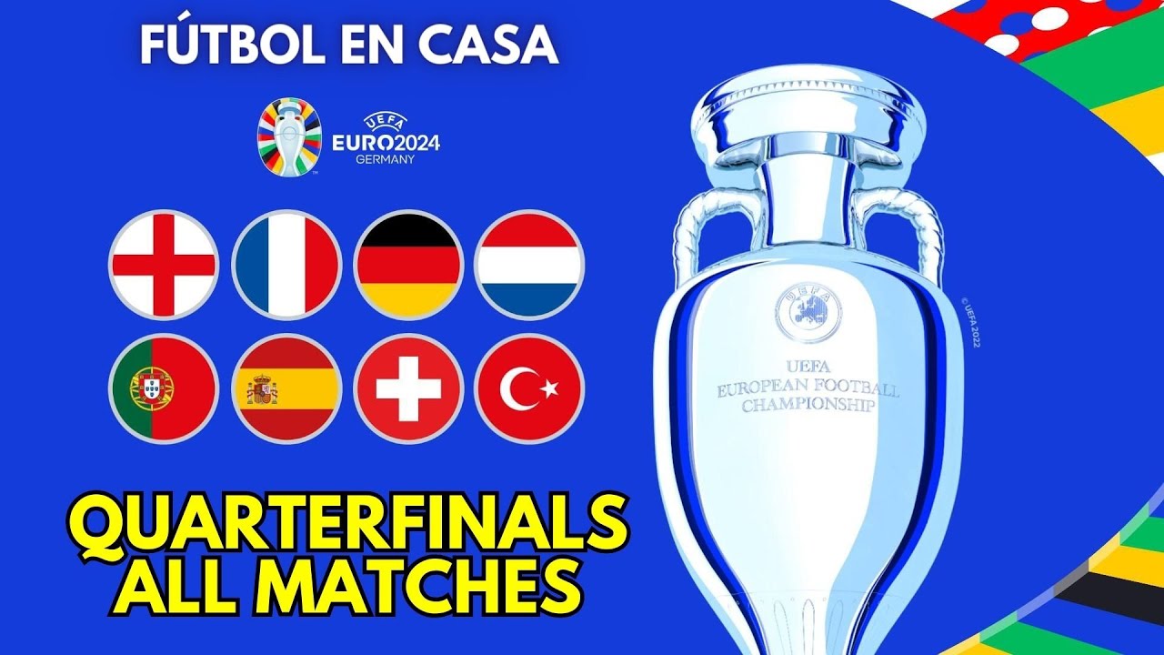 EURO 2024 QUARTERFINALS ALL MATCHES @ElTallerdePedrincci #viral - YouTube