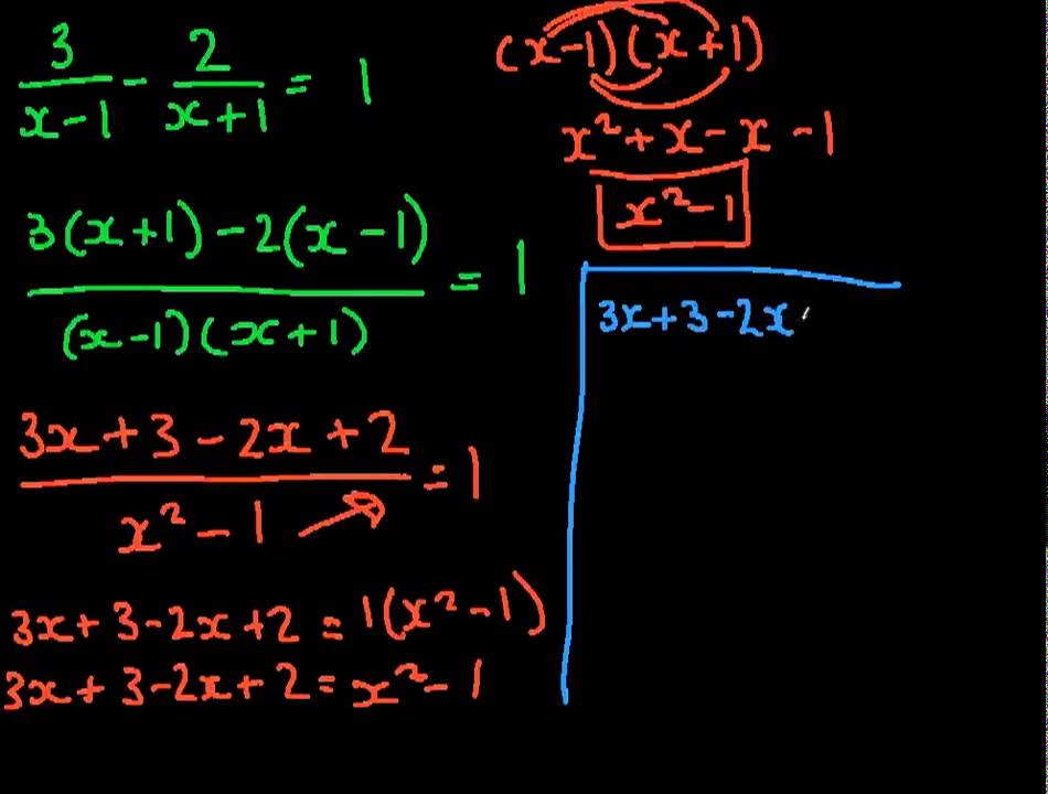 Algebraic Fractions EXAM QUESTION Maths A GCSE YouTube algebraic-fractions-exam-question-maths-a-gcse-youtube
