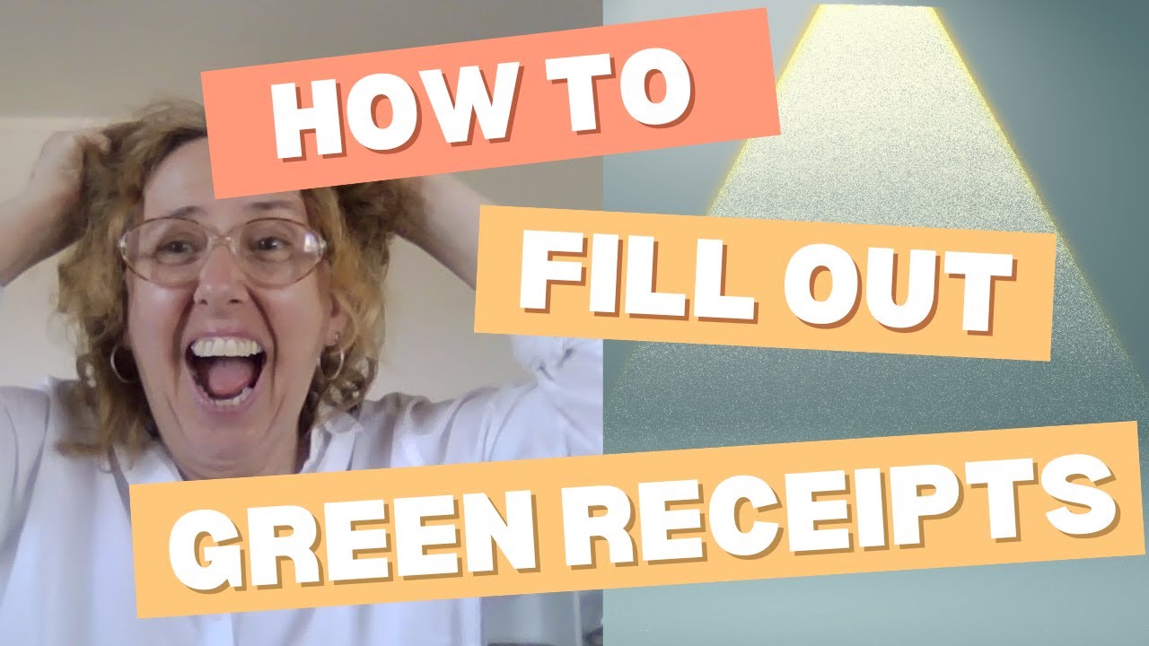 Do you know how to fill out the New Green Receipts? | Recibos Verdes ...