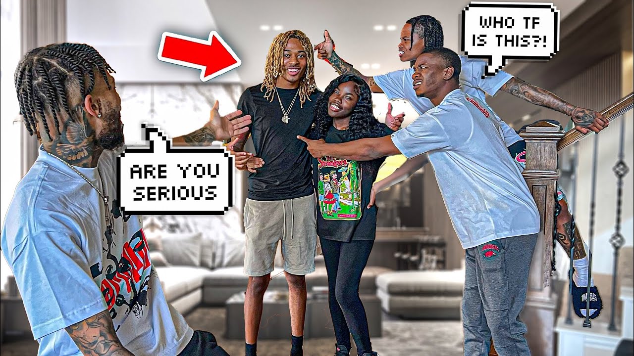 I Invited My "Boyfriend" Over In Front Of My Overprotective Family! *It ...