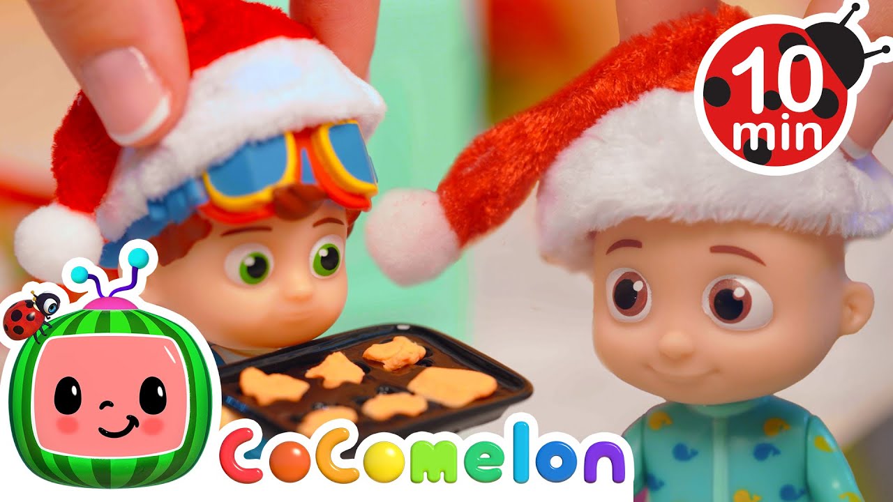 Festive Season with JJ and Family! ️ CoComelon Toy Play Learning ...