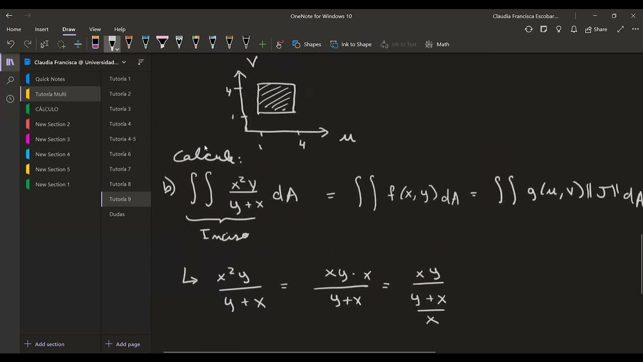Tutoría 9 Cálculo Multivariables - YouTube