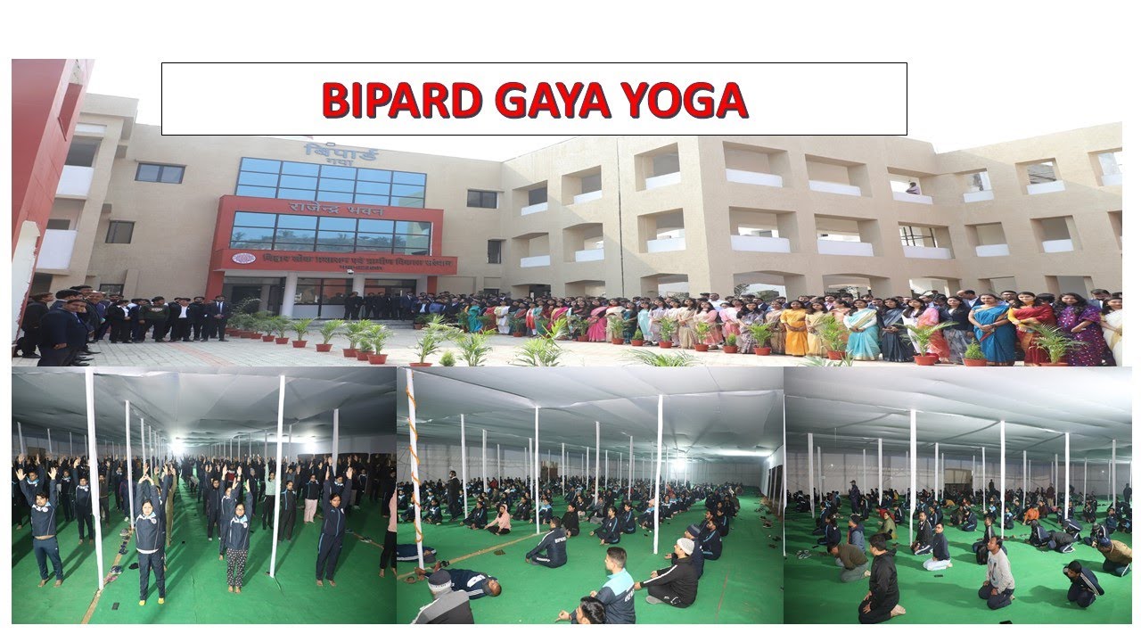 BIPARD Gaya Yoga Class - YouTube