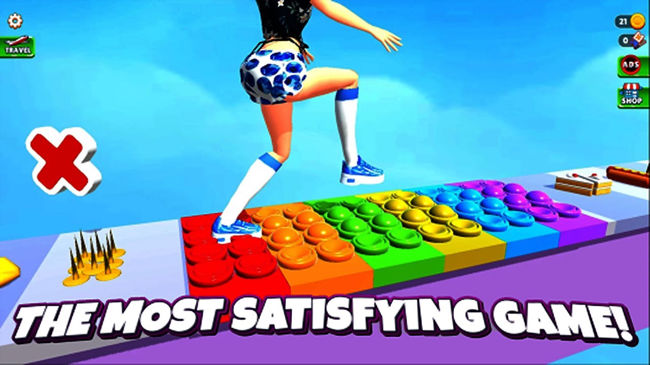 Tippy Toe Game Walkthrough: New Levels 01-10 Best ASMR Gameplay for iOS ...