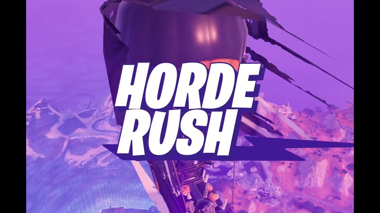 Playing Solo Horde Rush - YouTube