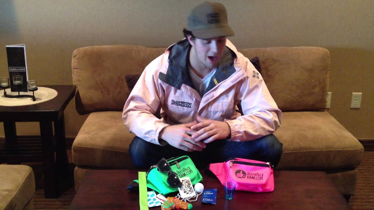 Neon Pink and Green Fanny Packs unveiled from Sam from Party Pack Sam ...