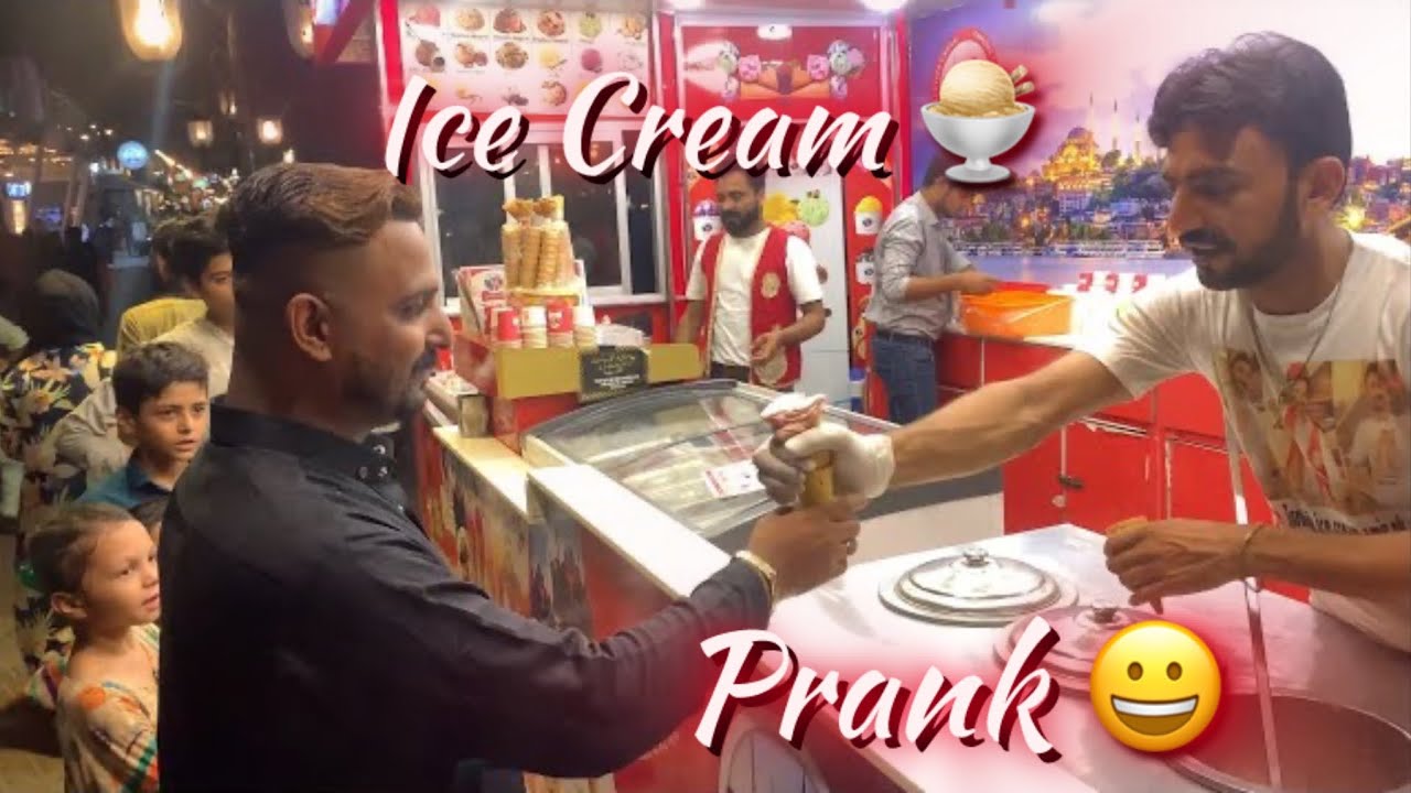 Turkish Ice Cream Prank in Karachi | PORT GRAND - YouTube