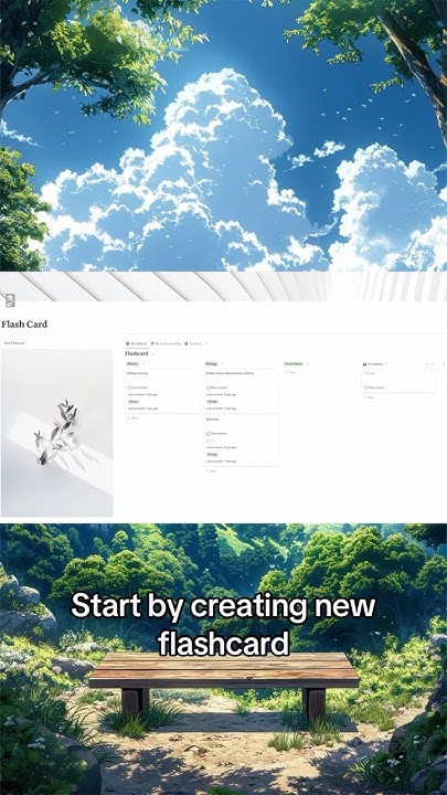 How To Use My Notion Flash Card System—Space Repetition, Study Plan ...