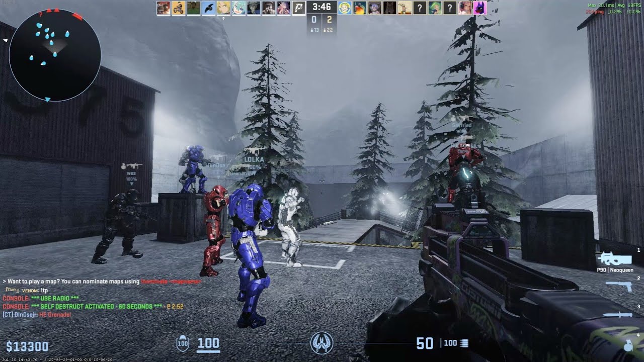 CS2: Zombie Escape Mod | Map: Elevator Escape | on GFL Clan - YouTube