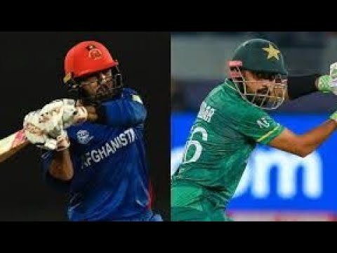 Pak vs Afg WC Match Update ll Babar vs Rashid, Rizwan vs Mujeeb, Gurbaz vs Afridi🔥🔥 - YouTube